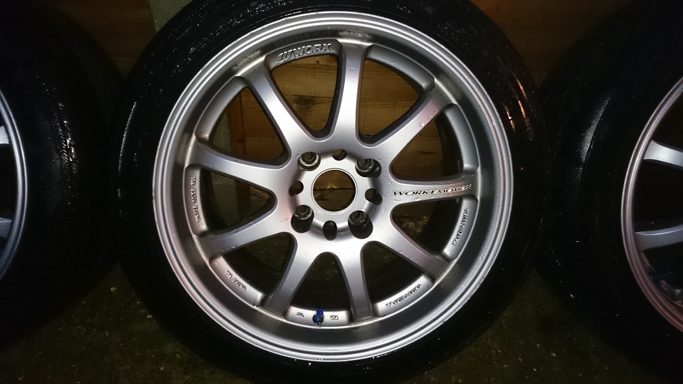 WORK XD9's 4x 17x8.5j et 25, 4x114.3 | Driftworks Forum