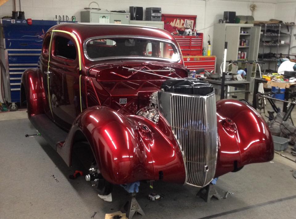 Ed Pink 1936 Ford to debut at 2016 GNRS - Custom Car Chronicle
