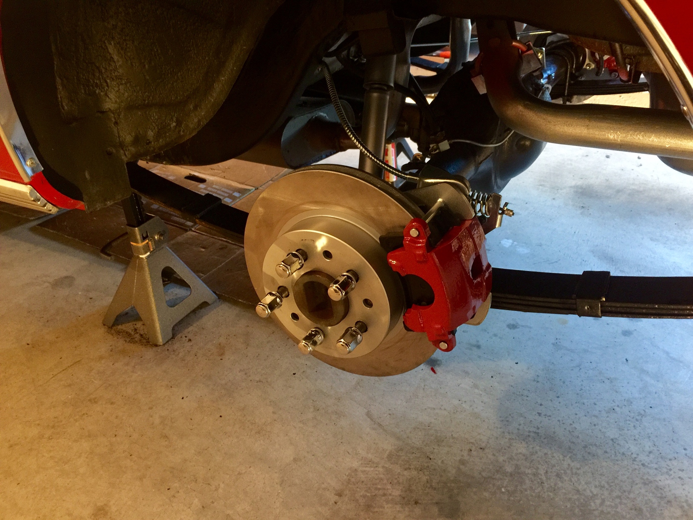 Economical rear disc brake setup 70 fastback | Vintage Mustang Forums