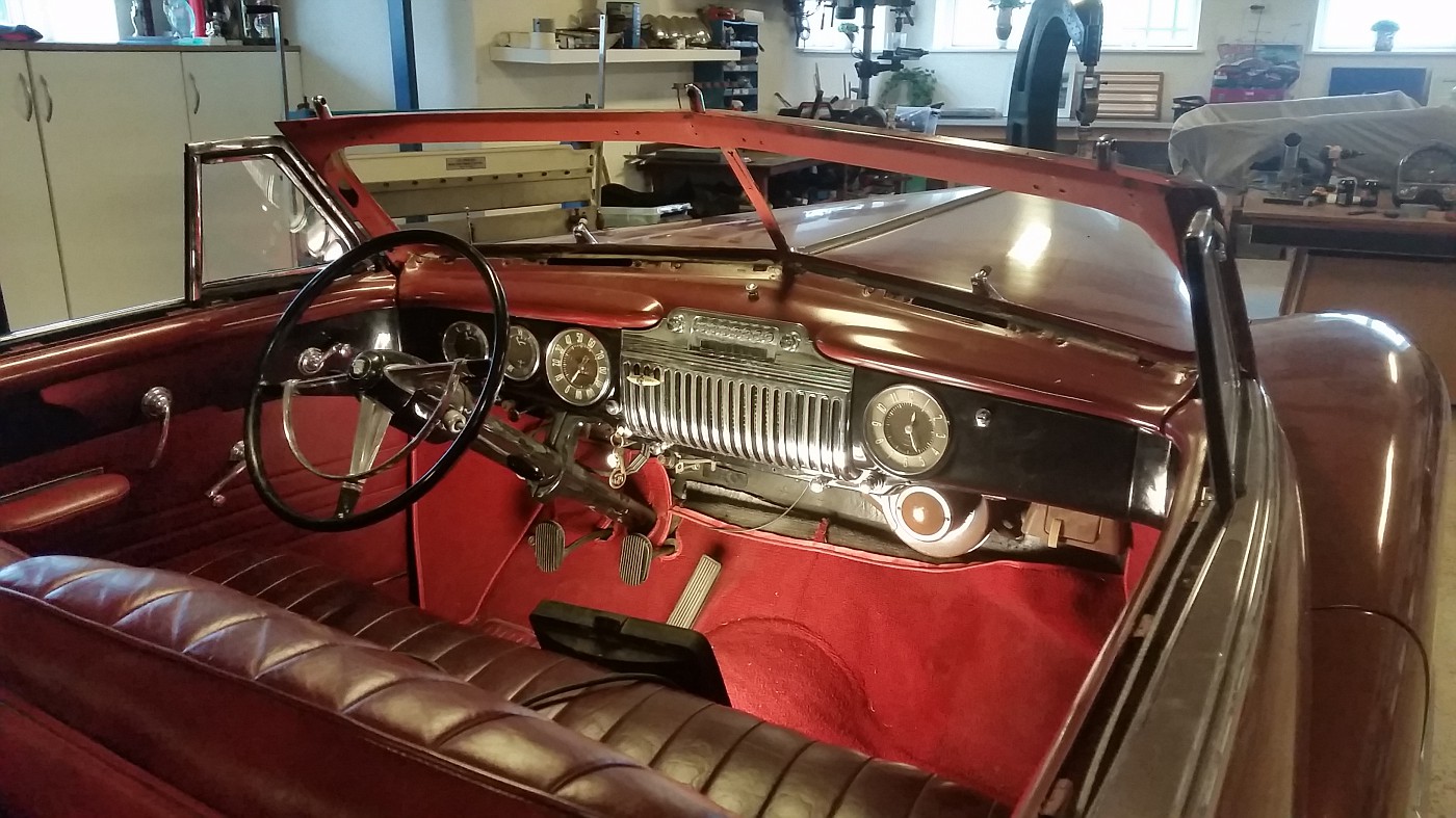 new dashboard in my 47 caddy - Custom Car Chronicle