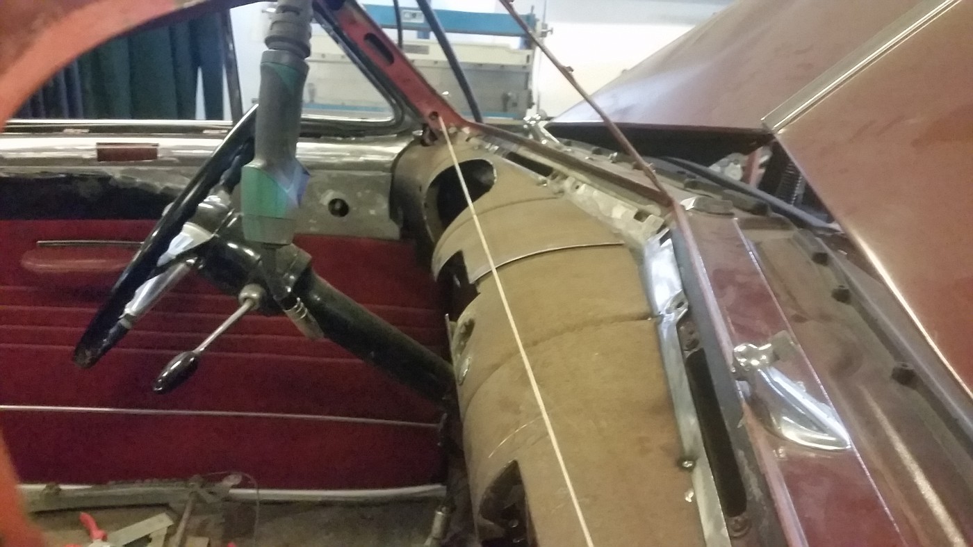 new dashboard in my 47 caddy - Custom Car Chronicle