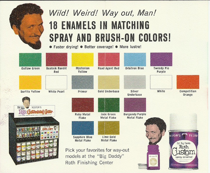 Ed "Big Daddy" Roth Custom Colors - Airfix Collecting