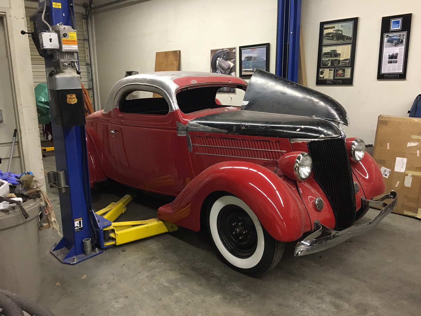 Brian Holden 36 Ford Coupe - Custom Car Chronicle