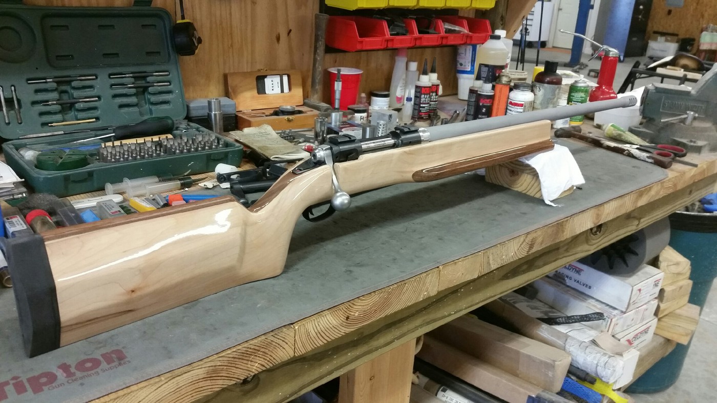 .338 Edge I bought here. Update: At the gunsmith.
