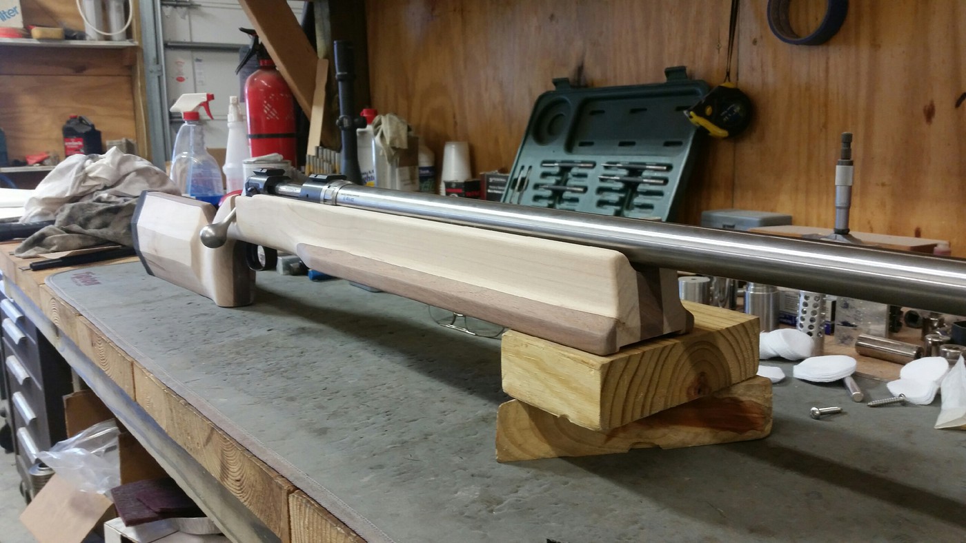 .338 Edge I bought here. Update: At the gunsmith.