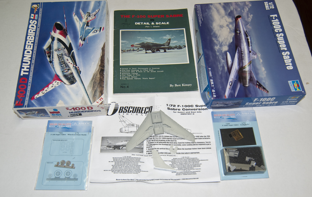 The Best 1/72 Scale F-100C I Can Build - Work in Progress - Aircraft ...