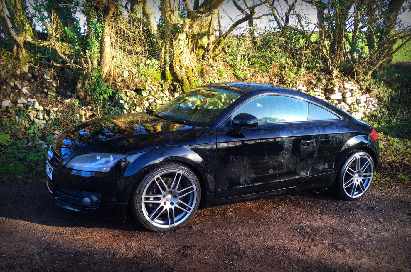 Dark wheels on dark cars... | Audi TT Forum