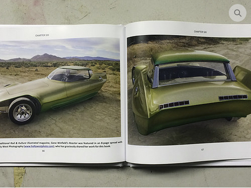 NEW Book Gene Winfield REACTOR - Custom Car Chronicle