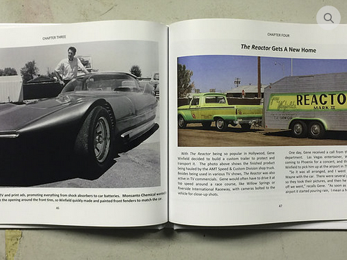 NEW Book Gene Winfield REACTOR - Custom Car Chronicle