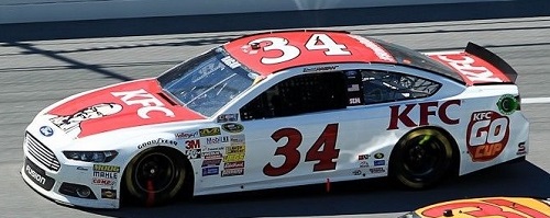 #34 KFC David Ragan 2014 Fusion MPR - MPR Decals - MPR Laser Decals