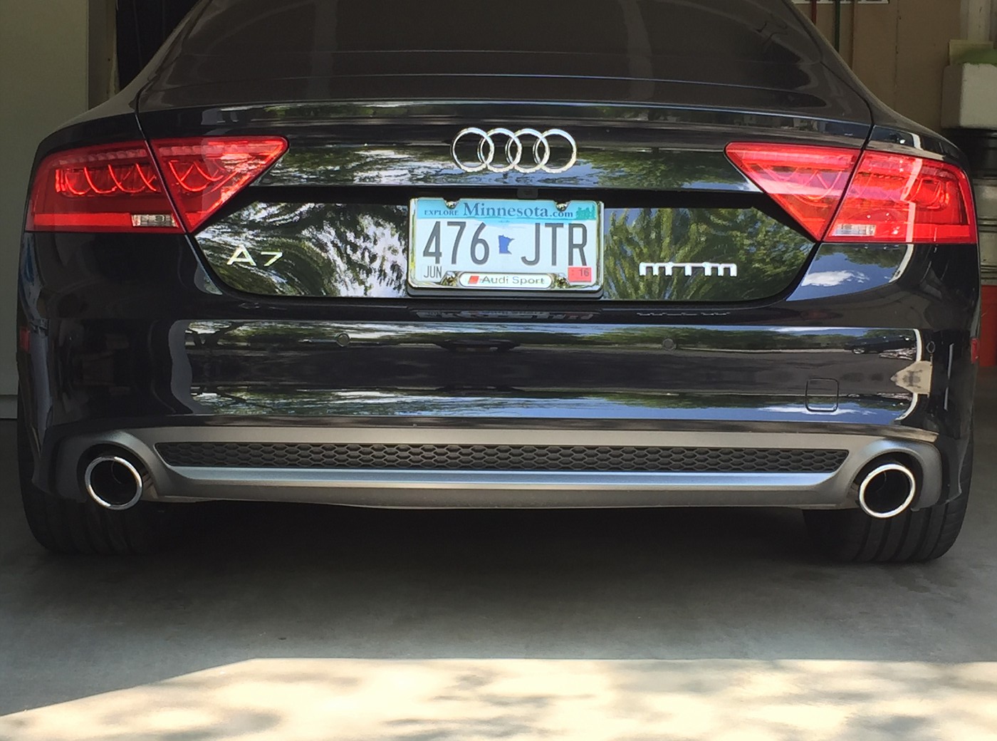 A7 facelift rear bumper?