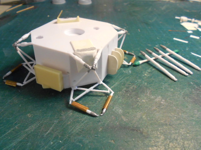 Apollo 17 LM and CSM in 1/48 - Work In Progress - SF & RealSpace ...