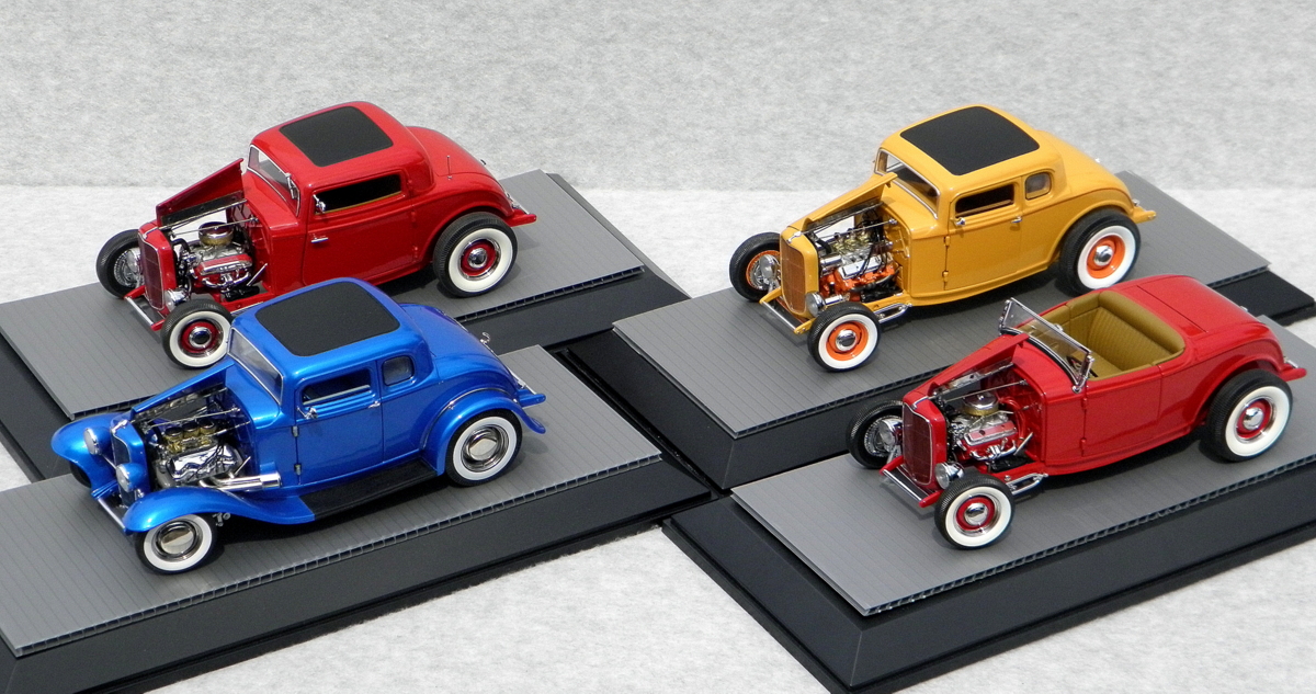 A couple of old school Deuce 5-Window Coupes | DiecastXchange Forum