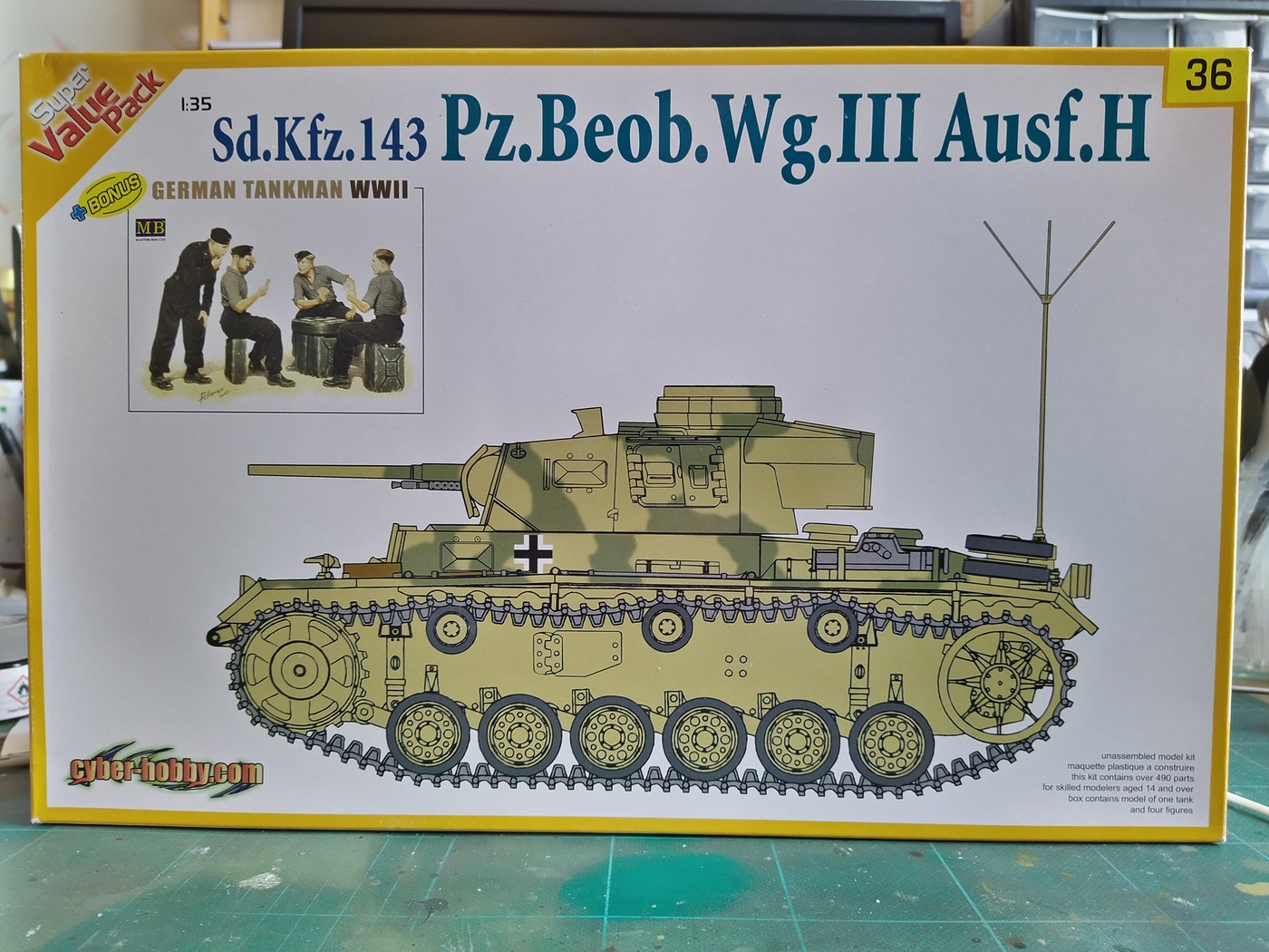 Old news & fake gun's, the Beobachtungspanzer III (Dragon / Cyber-hobby ...