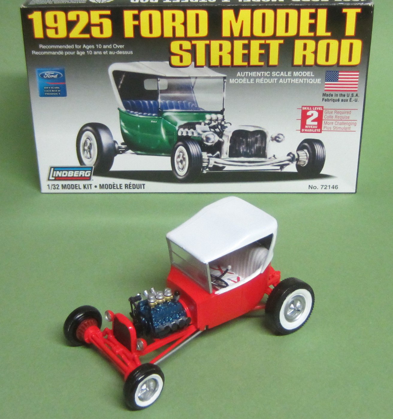 Just Finished – Lindberg (Pyro) 1/32 1925 Ford Model T Street Rod ...