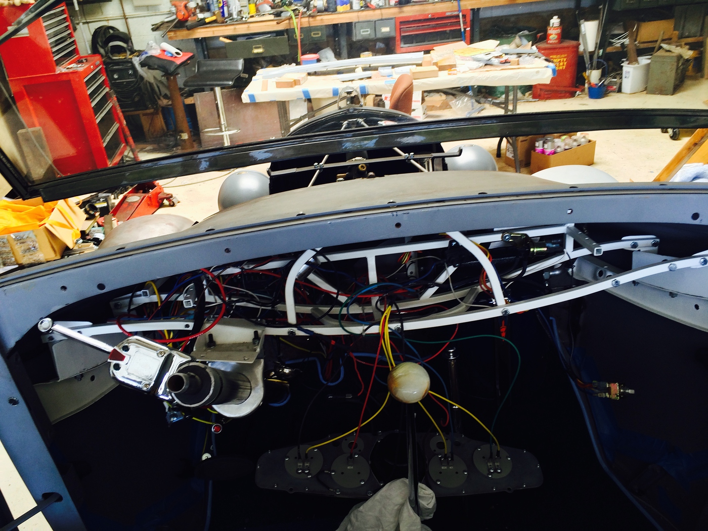 Hot Rods - Wiring routing from dash to frame on a Model A? | The H.A.M.B.