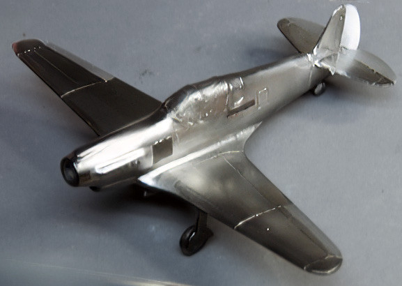 Shapeways 3D-Printed 1/72 Curtiss XP-46 Prototype - Work in Progress ...