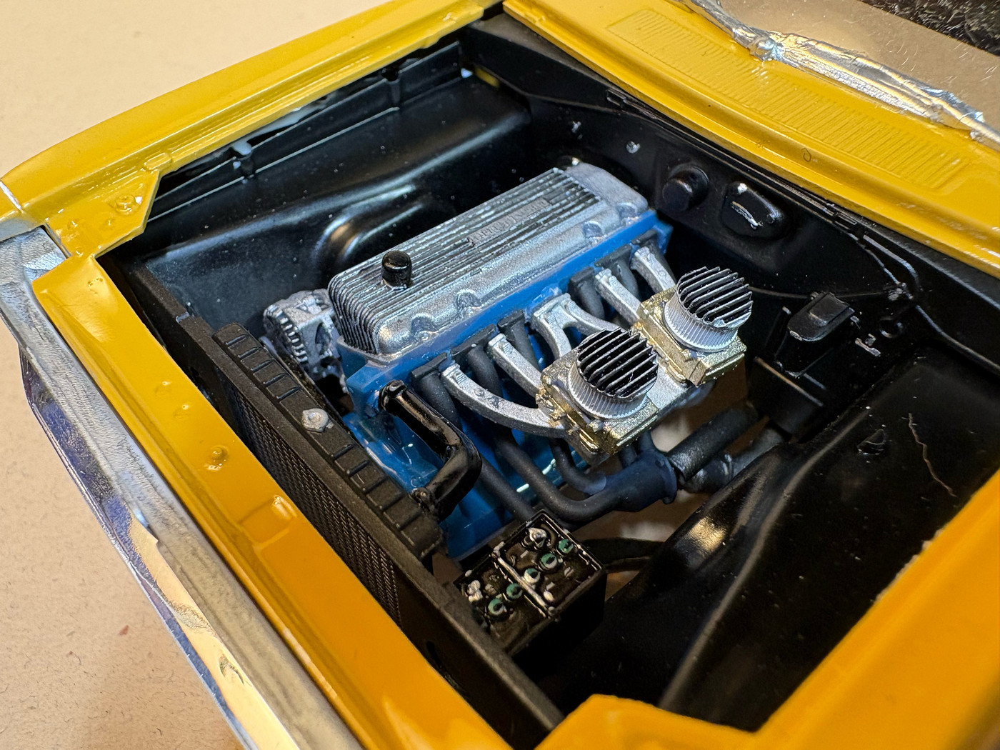 Hey guys, here is my latest build, MPC's '71 Dodge Demon, done slightly ...