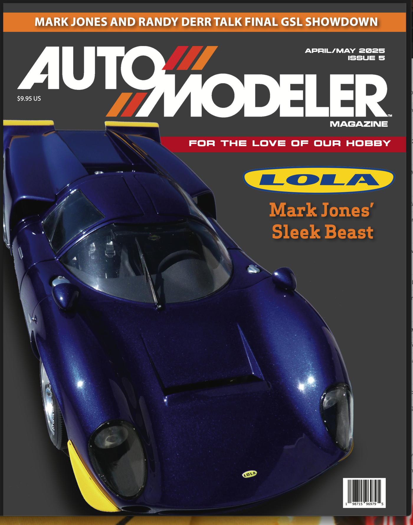 Auto Modeler Magazine #5 April/May is released to press - Cover inside.