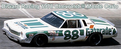 #88 Gatorade Darrell Waltrip 1978 Monte Carlo Powerslide - Powerslide ...