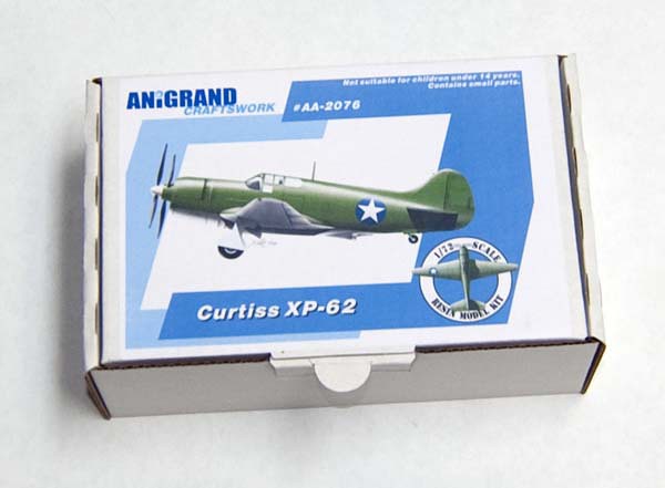 1/72 Scale Anigrand Resin Curtis XP-62 Prototype Fighter - Work in ...