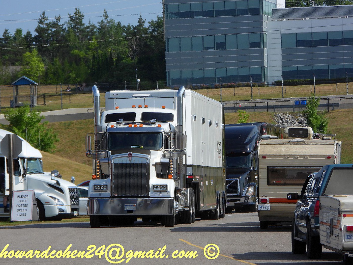 IMSA at CTMP, Day 2 ... Rigs & haulers :) *LINK*