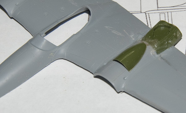 1/72 Lockheed XP-38 Lightning Prototype Kit Bash - Work in Progress ...