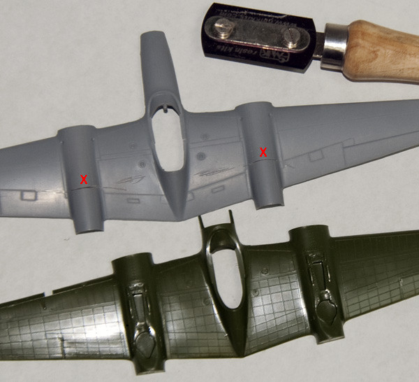1/72 Lockheed XP-38 Lightning Prototype Kit Bash - Work in Progress ...