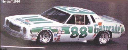 #88 Gatorade Darrell Waltrip 1979/80 Monte Carlo "Bertha" Powerslide ...