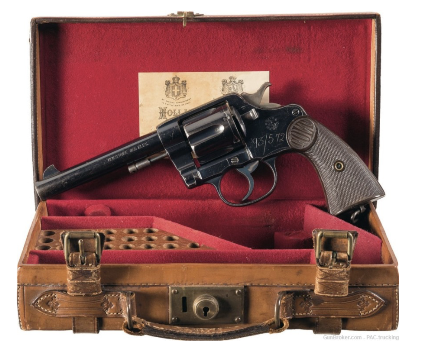 New Service Target .455 in original Colt-London Case from 1908 ? | Colt ...