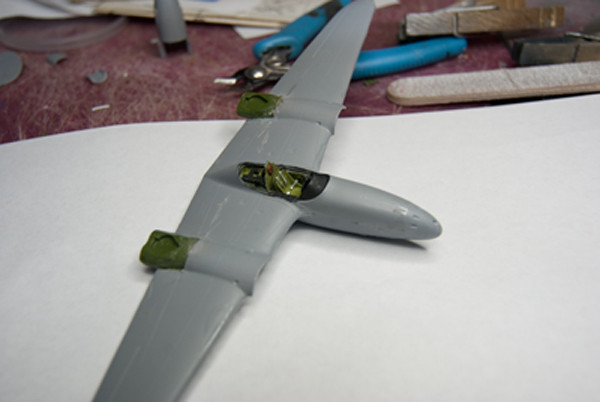 1/72 Lockheed XP-38 Lightning Prototype Kit Bash - Work in Progress ...