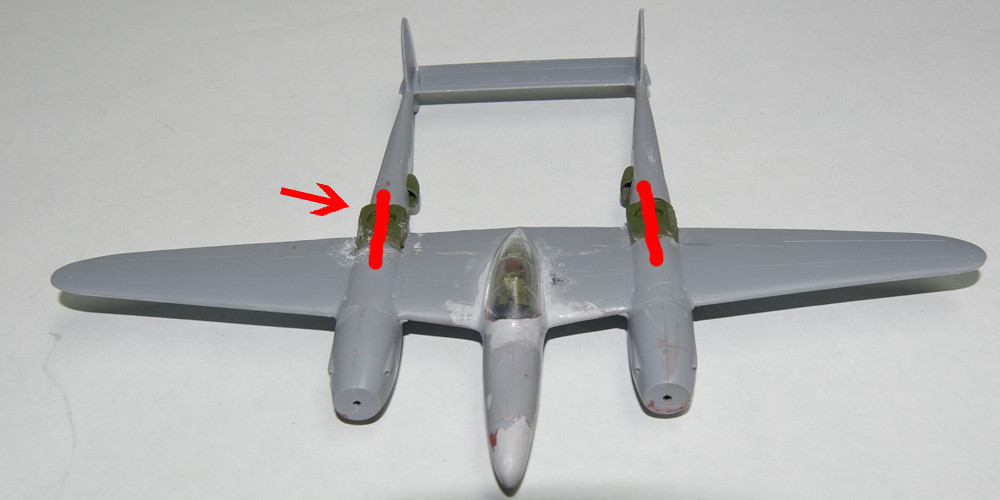 1/72 Lockheed XP-38 Lightning Prototype Kit Bash - Work in Progress ...