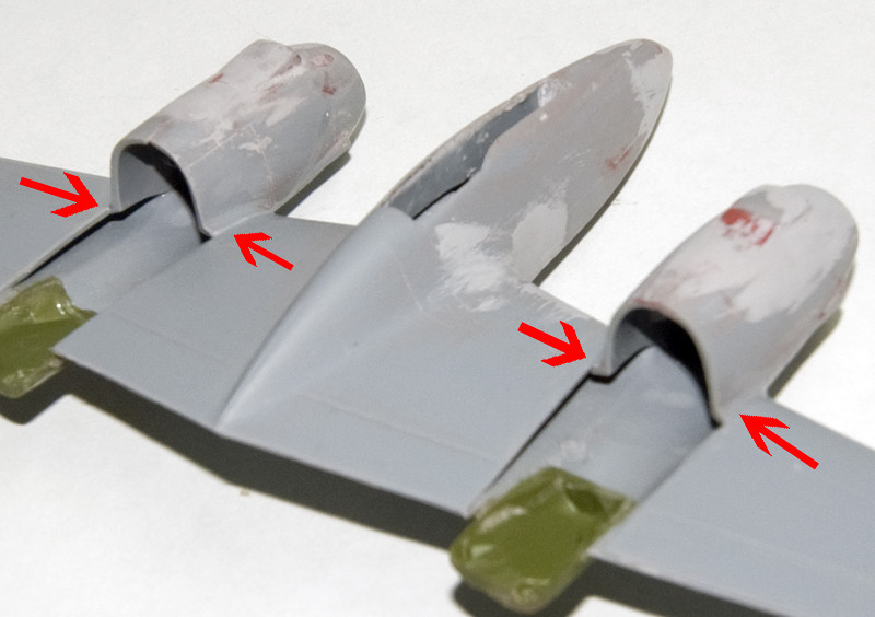 1/72 Lockheed XP-38 Lightning Prototype Kit Bash - Work in Progress ...