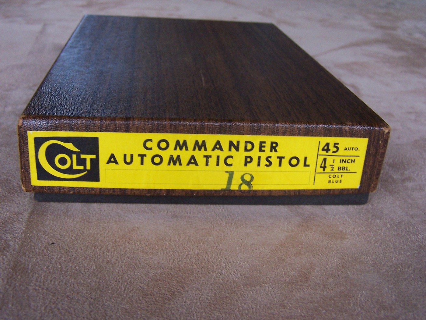 Commander .45 NIB from 1968 | Colt Forum