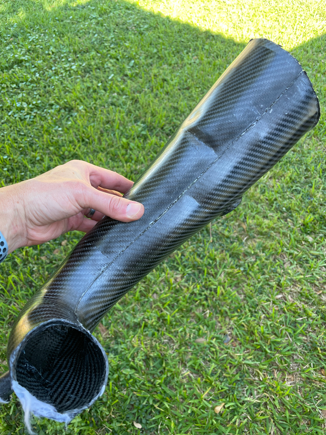 Tips/advice for making a split mould for a curved pipe? : r/CarbonFiber