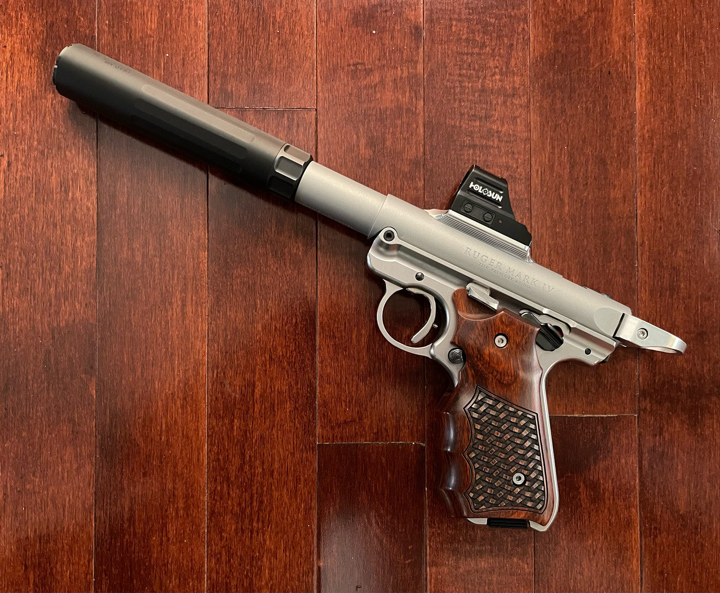 Ruger MKIV take off barrels and receivers | Rimfire Central Firearm Forum