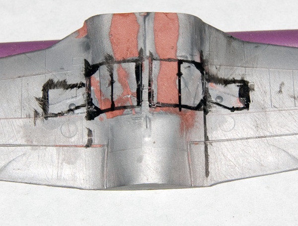 1/72 Lockheed XP-80 "Lulu Belle" Kit Bash Conversion - Work in Progress ...