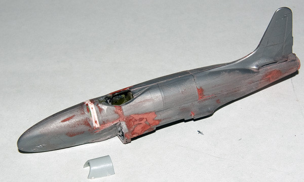 1/72 Lockheed XP-80 "Lulu Belle" Kit Bash Conversion - Work in Progress ...