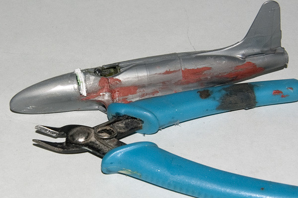 1/72 Lockheed XP-80 "Lulu Belle" Kit Bash Conversion - Work in Progress ...