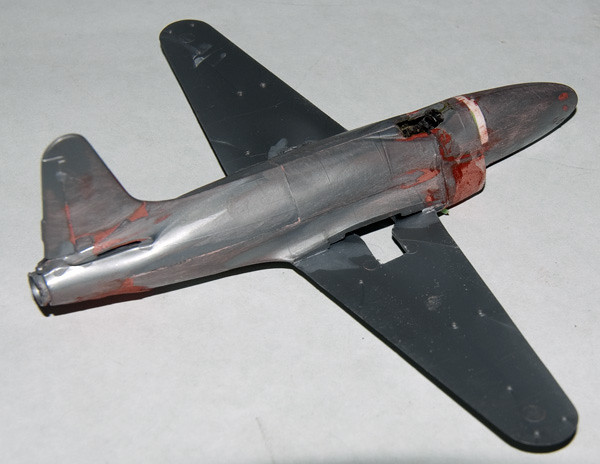 1/72 Lockheed XP-80 "Lulu Belle" Kit Bash Conversion - Work in Progress ...