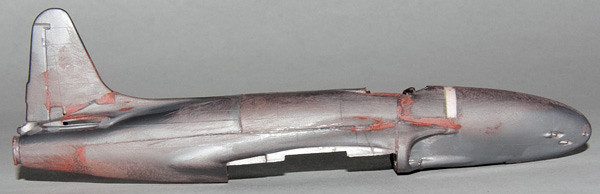1/72 Lockheed XP-80 "Lulu Belle" Kit Bash Conversion - Work in Progress ...