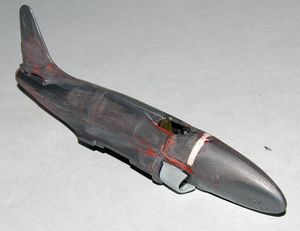 1/72 Lockheed XP-80 "Lulu Belle" Kit Bash Conversion - Work in Progress ...