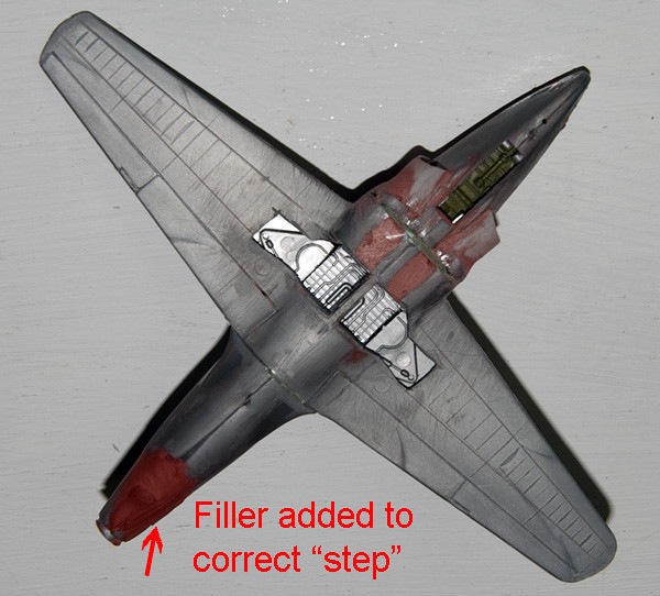 1/72 Lockheed XP-80 "Lulu Belle" Kit Bash Conversion - Work in Progress ...