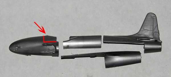 1/72 Lockheed XP-80 "Lulu Belle" Kit Bash Conversion - Work in Progress ...