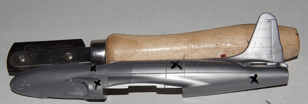 1/72 Lockheed XP-80 "Lulu Belle" Kit Bash Conversion - Work in Progress ...