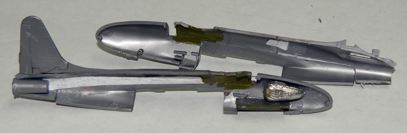 1/72 Lockheed XP-80 "Lulu Belle" Kit Bash Conversion - Work in Progress ...