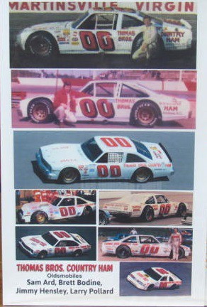 # 00 Thomas Bros Oldsmobiles Sam Ard Brett Bodine PPP - Plastic ...