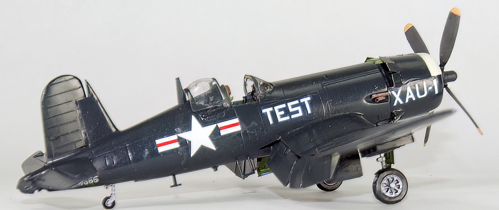 1/72 Vought XF4U-6/XAU-1 Corsair Prototype - Work in Progress ...