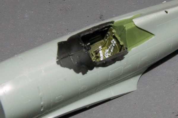 1/72 Republic XP-47F Kitbash/Conversion of Academy P-47D Razorback ...