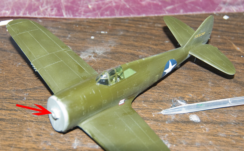 1/72 Republic XP-47F Kitbash/Conversion of Academy P-47D Razorback ...